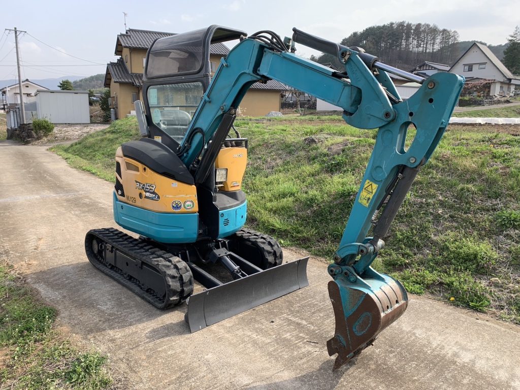 クボタ RX-153S ミニバックホー 可変脚仕様 マルチ 盗難防止キー付 | 佐藤重工 - 中古建機販売・買取・修理